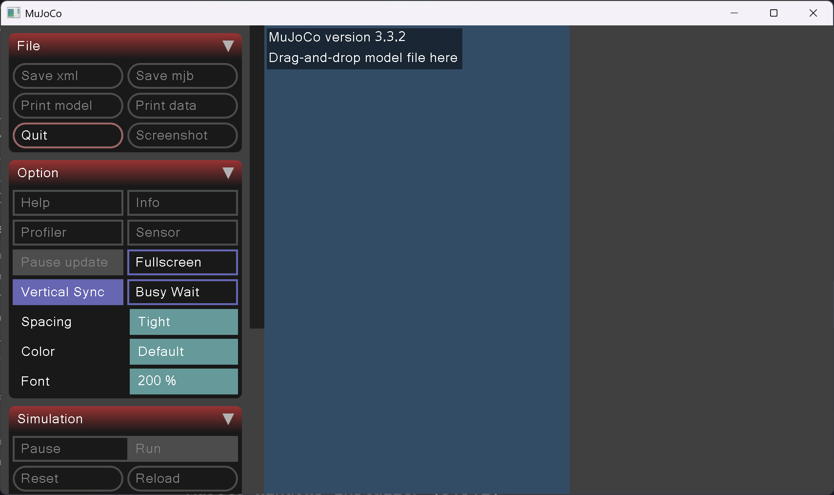 MuJoCo_Setup-Windows
